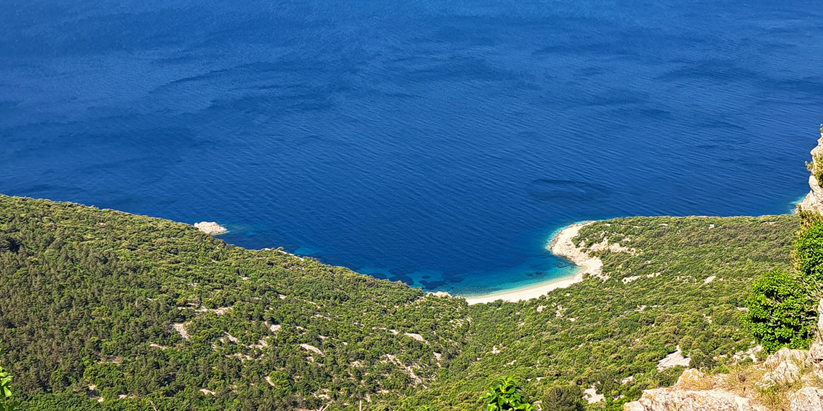 Pelješki kanal - med Korčulo in Pelješcem