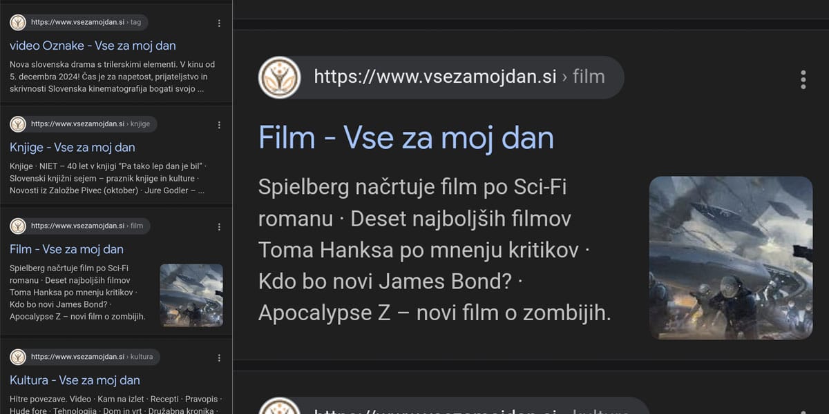 Google ima nov izgled rezultatov iskanja